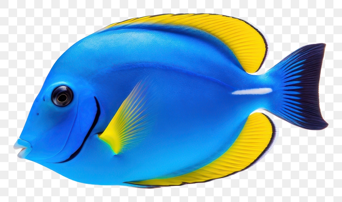 PNG Blue tang animal fish | Free PNG - rawpixel