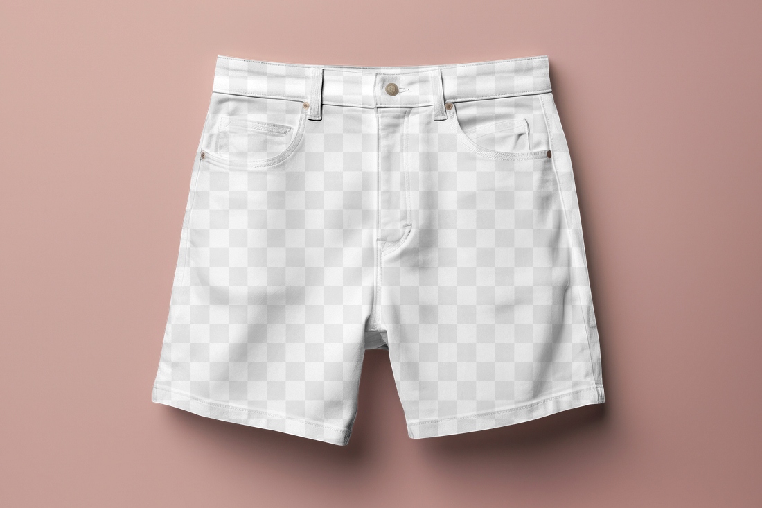 Causal shorts png, transparent mockup | Premium PNG - rawpixel