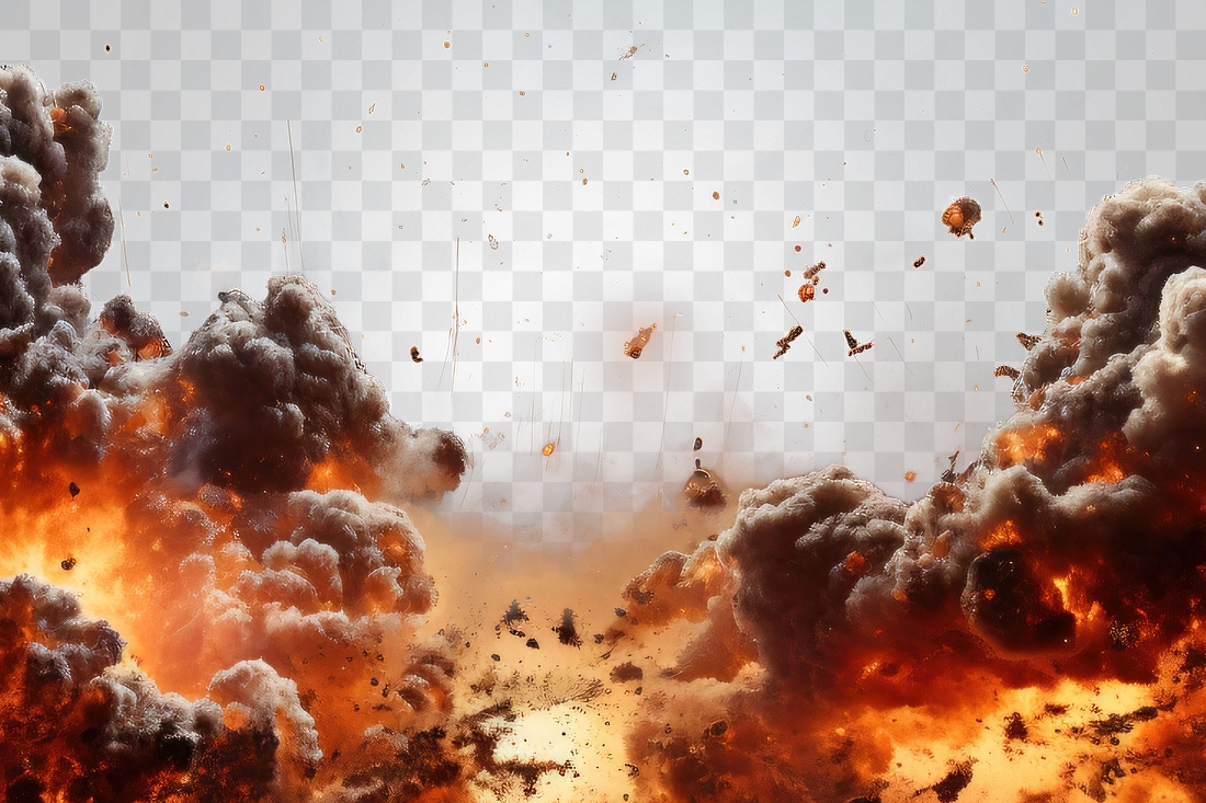 PNG fiery explosion dramatic clouds | Free PNG - rawpixel
