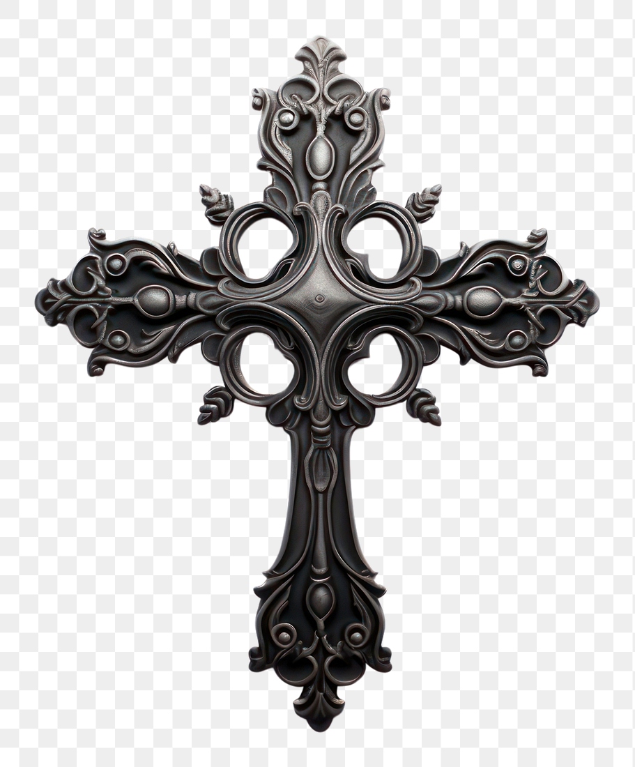 PNG Gothic cross crucifix symbol | Premium PNG - rawpixel