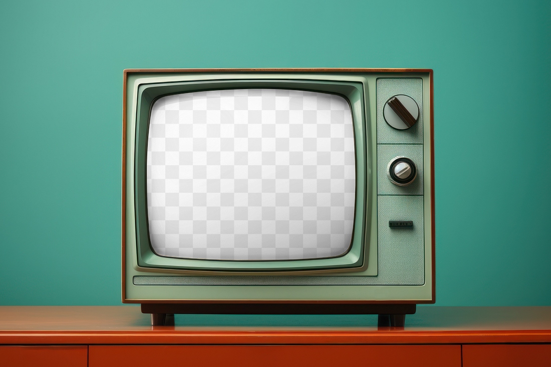 Retro TV screen png mockup, | Premium PNG - rawpixel