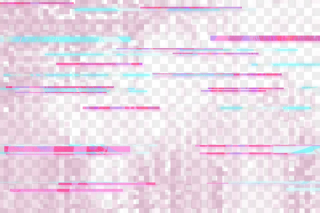 Glitch effect png texture, transparent | Premium PNG - rawpixel