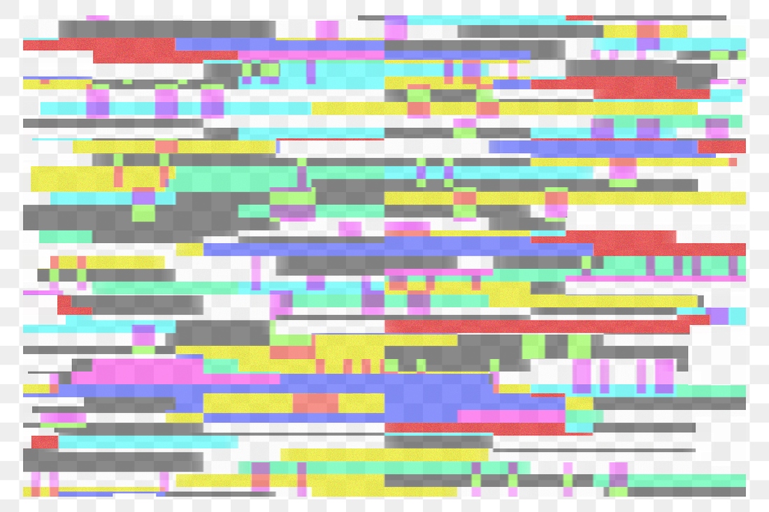 PNG Glitch element effect, transparent | Free PNG - rawpixel