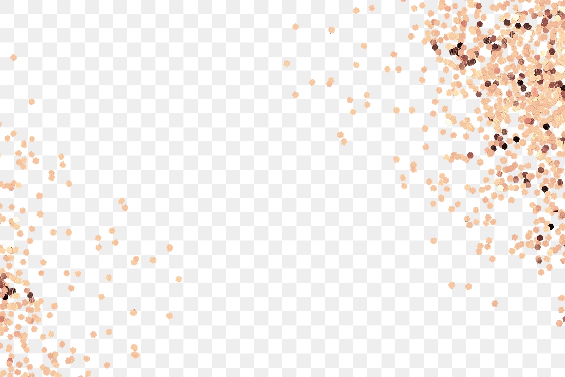 Rose gold glitter png overlay | Premium PNG - rawpixel