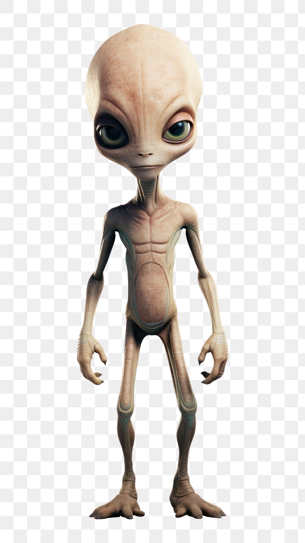 PNG Cute aliens representation portrait | Premium PNG - rawpixel
