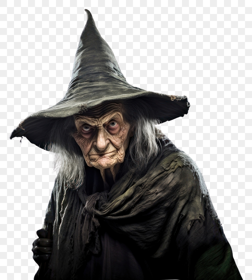 PNG Ugly witch portrait costume | Free PNG - rawpixel