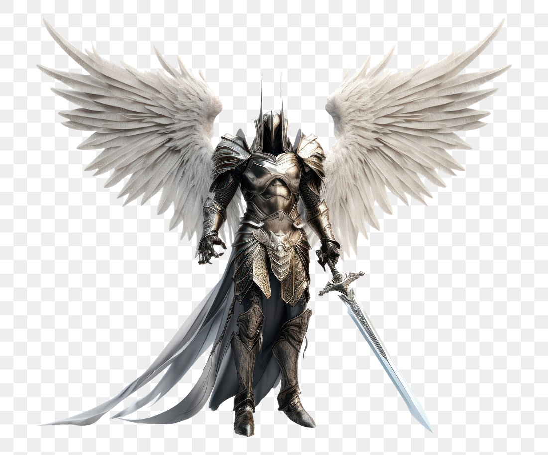 PNG Knight angel adult representation | Premium PNG - rawpixel