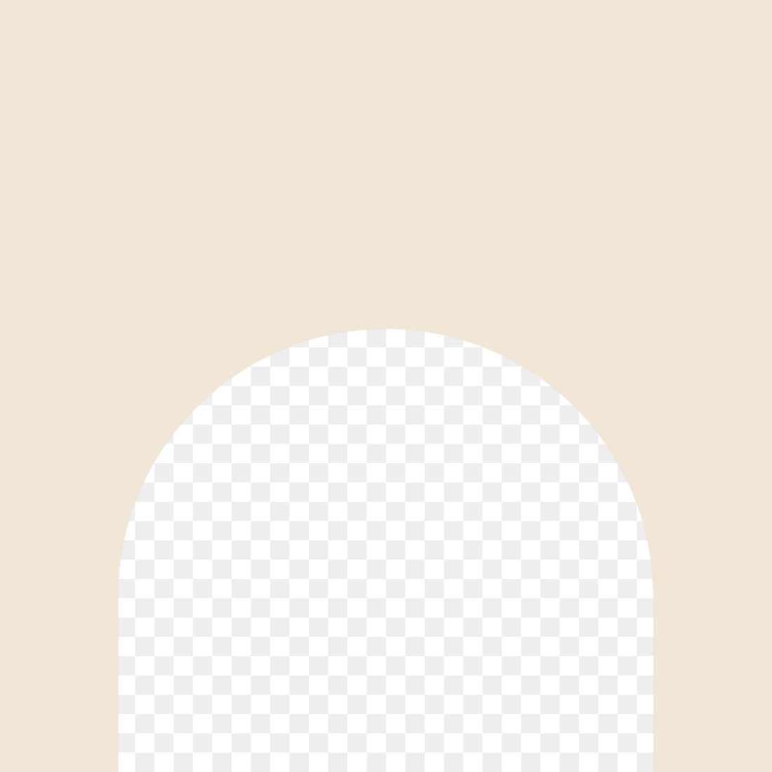 PNG cream arch shape, transparent | Free PNG - rawpixel
