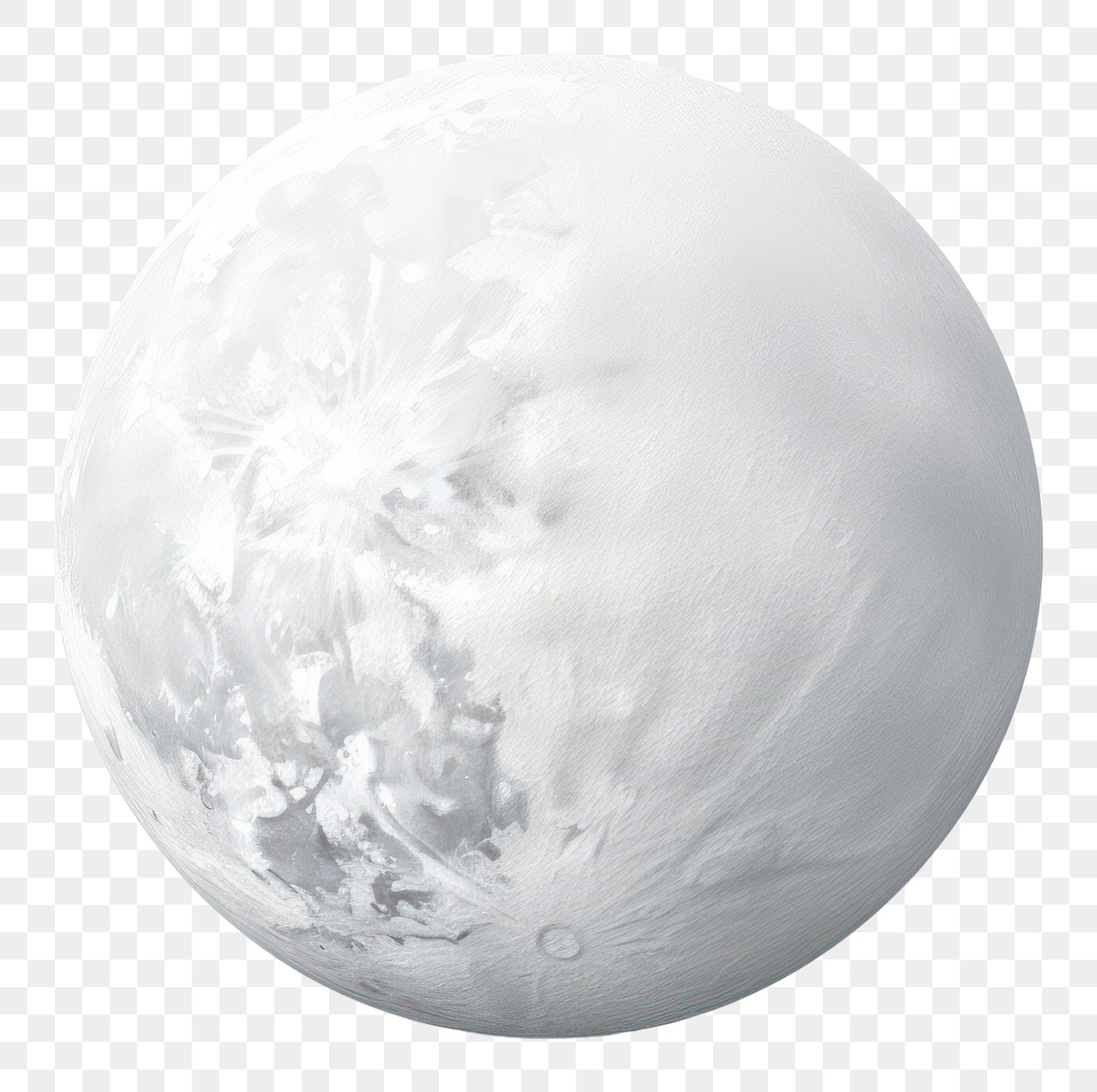 PNG Full moon sphere white | Premium PNG - rawpixel