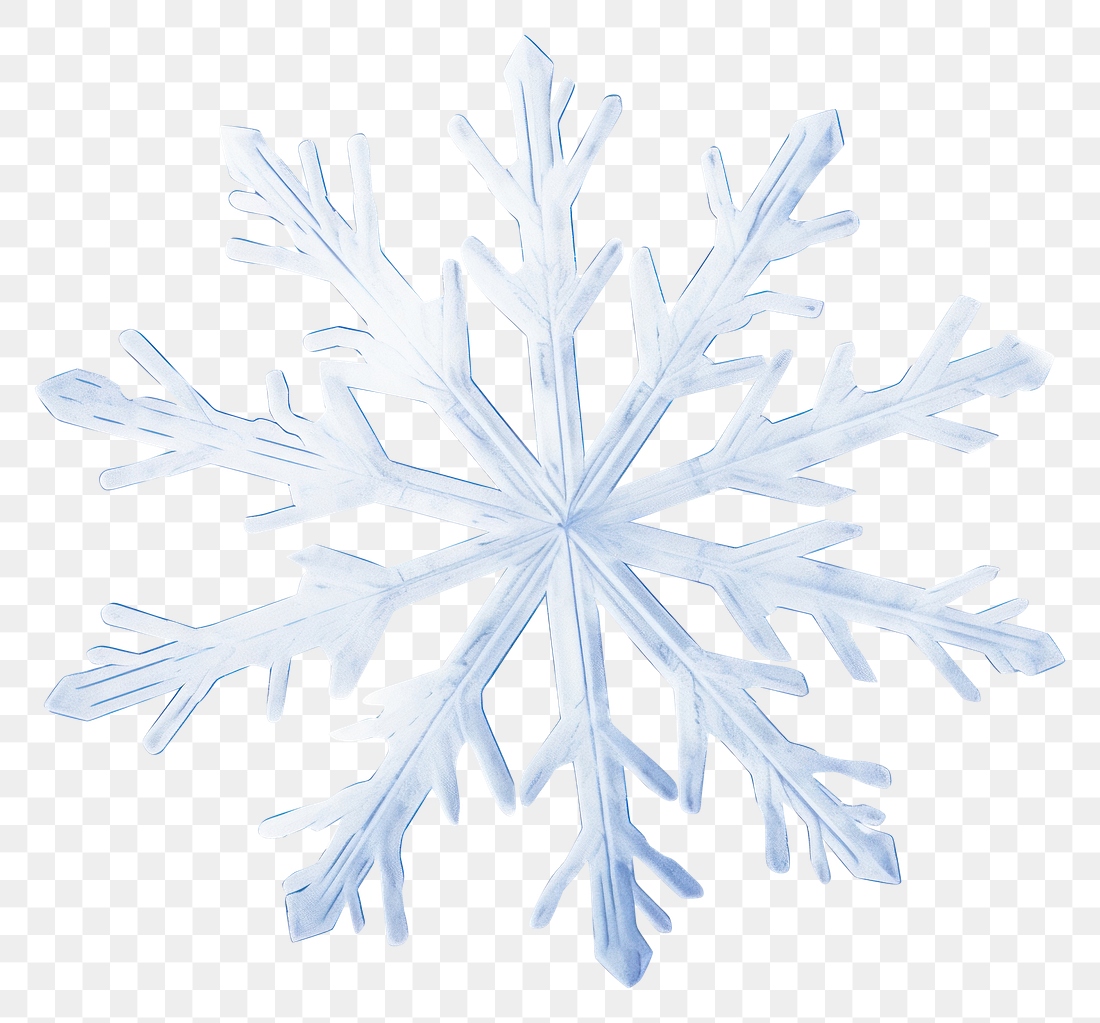 PNG Snow snowflake drawing white. | Free PNG - rawpixel