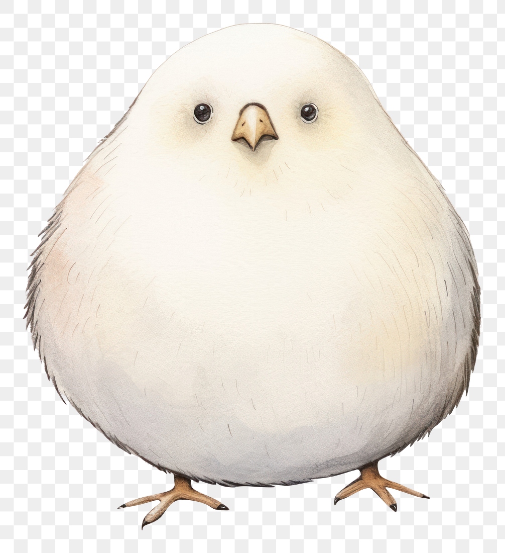 PNG Chubby bird cartoon animal | Premium PNG - rawpixel