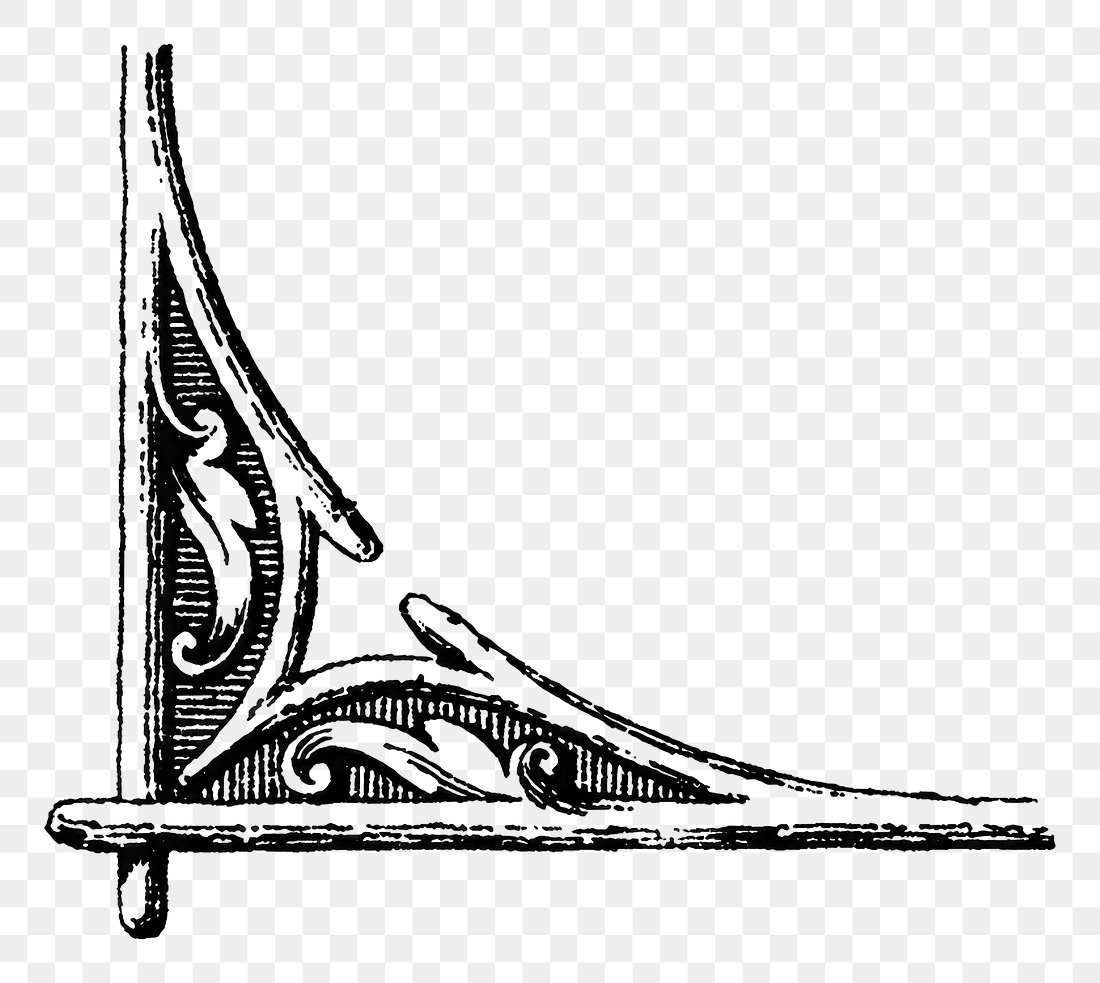 PNG ornamental corner designs, transparent | Premium PNG - rawpixel