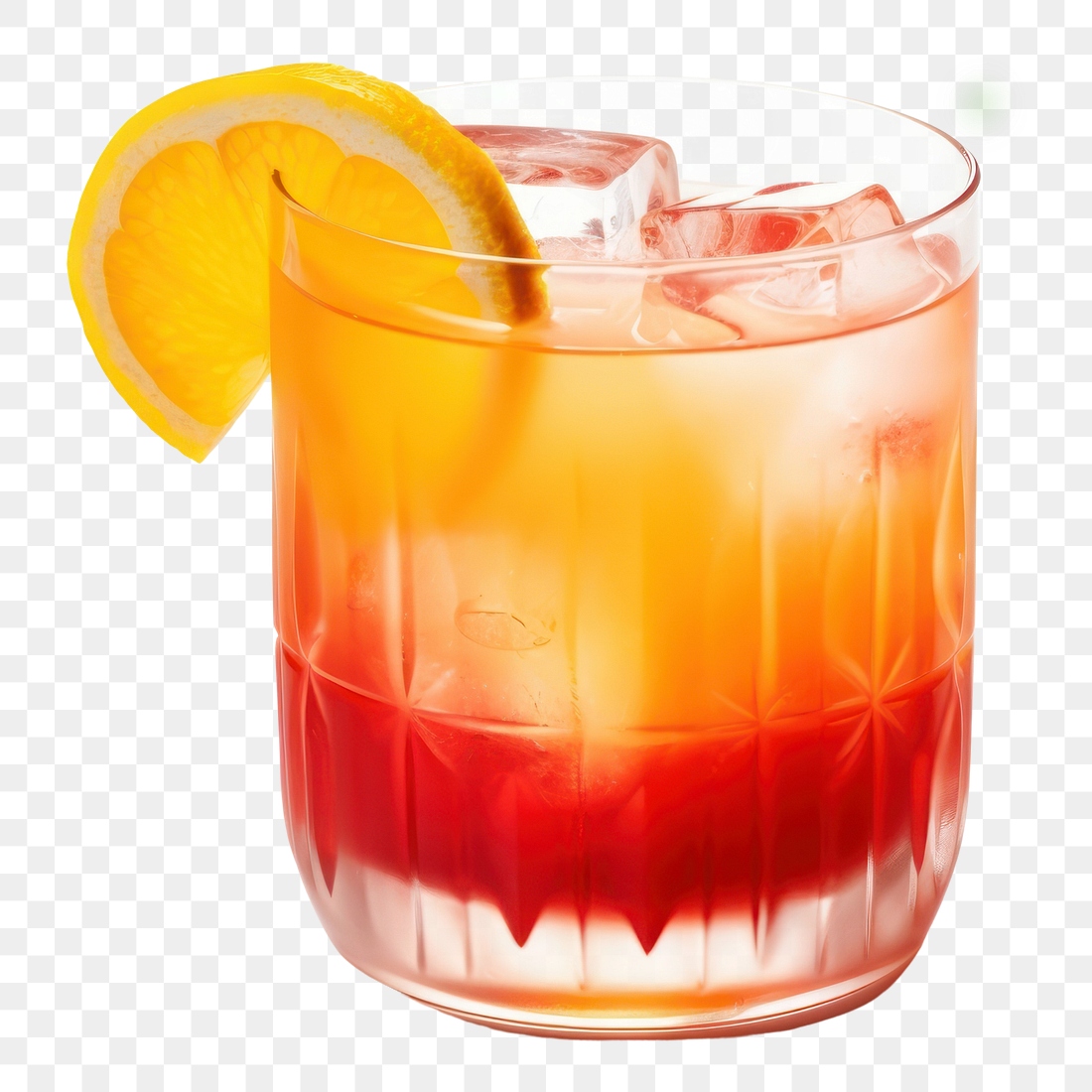 PNG Ruby rum sunrise cocktail | Free PNG - rawpixel