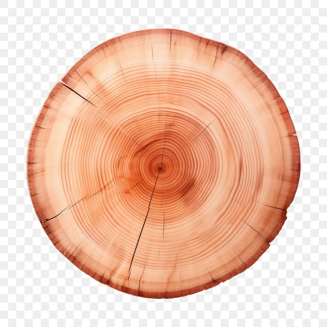 Single sliced round Cedar wood | Premium PNG - rawpixel