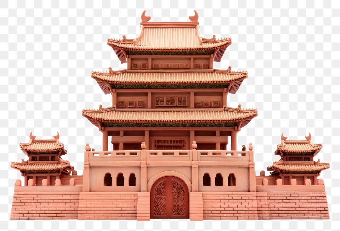 PNG Chinese castle architecture building | Free PNG - rawpixel