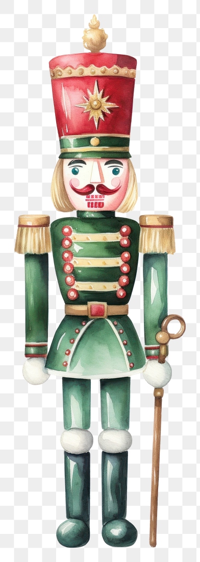 PNG Nutcracker Christmas white background | Free PNG - rawpixel