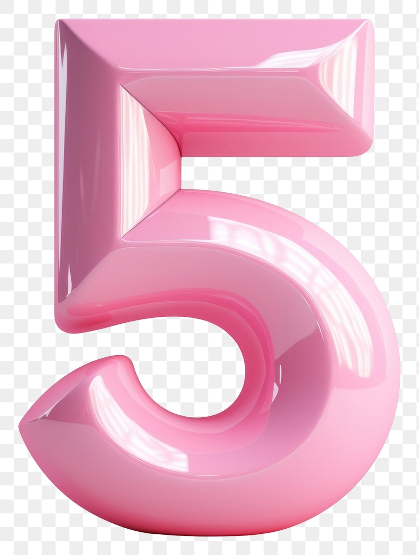 PNG Number 5 shape circle | Premium PNG - rawpixel