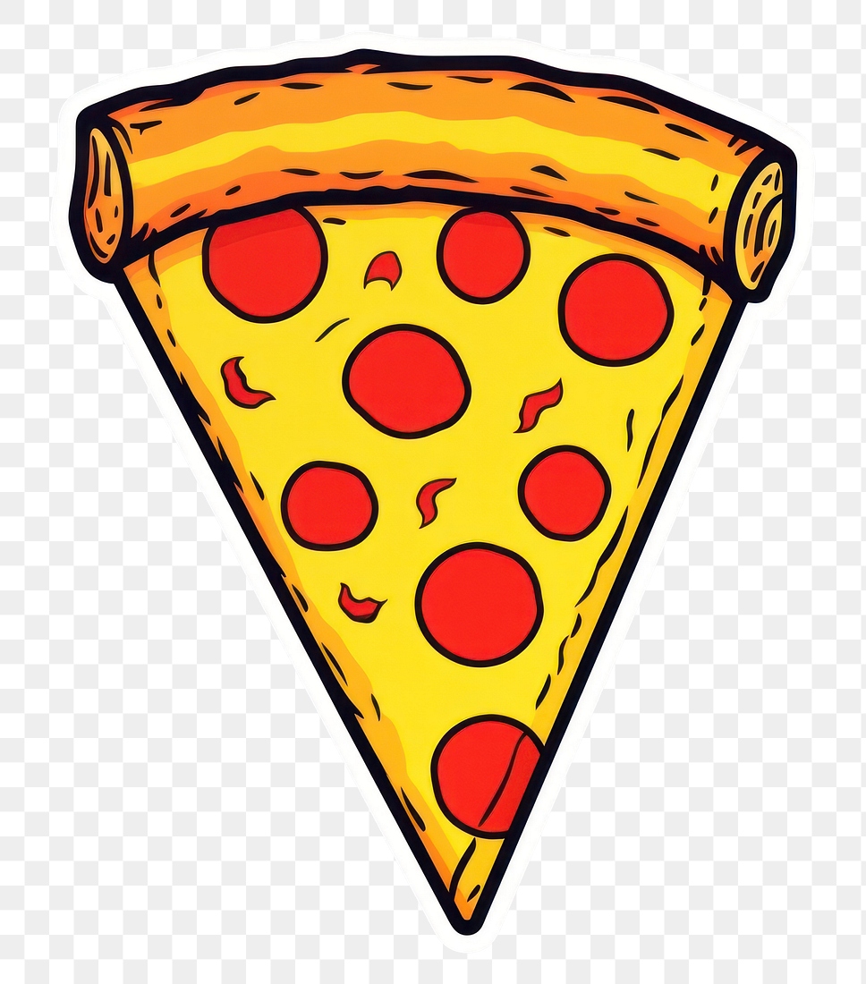 PNG Pizza pepperoni triangle dynamite. | Premium PNG - rawpixel