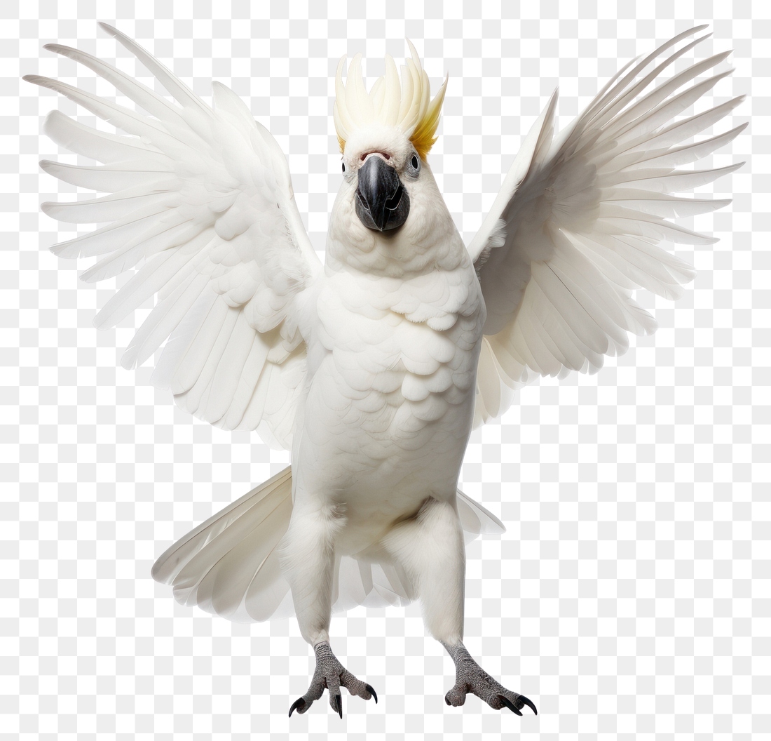 PNG Happy smiling dancing cockatoo | Free PNG - rawpixel