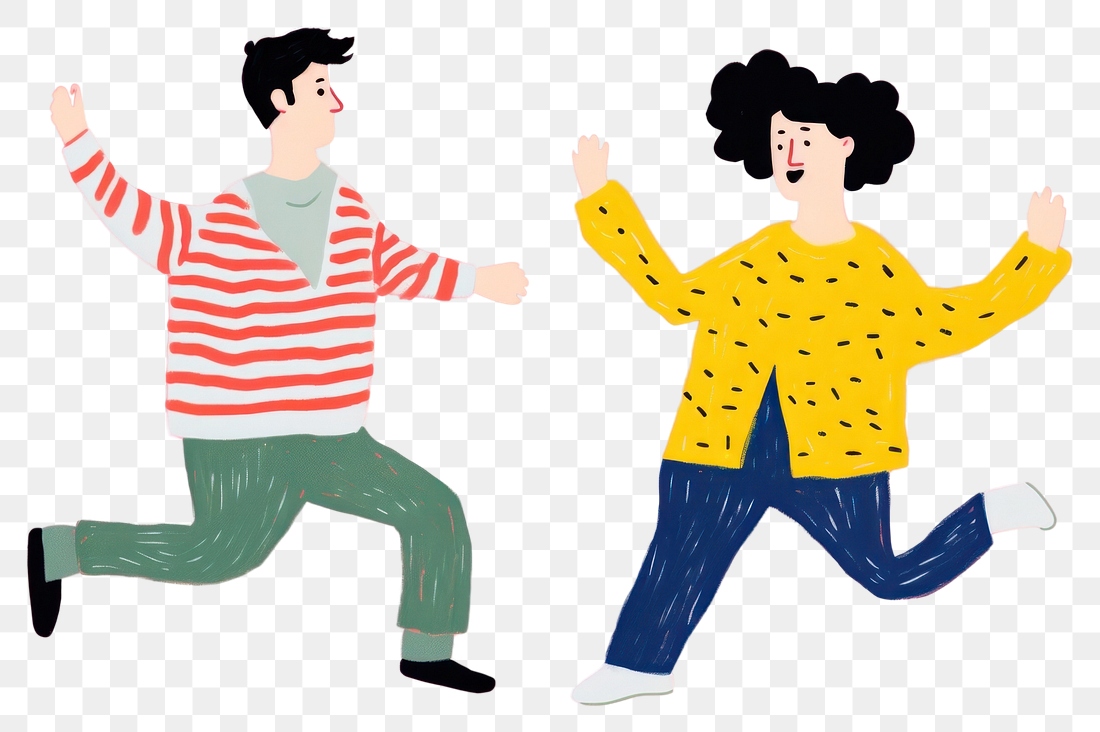 PNG dancing people, paper craft | Premium PNG - rawpixel