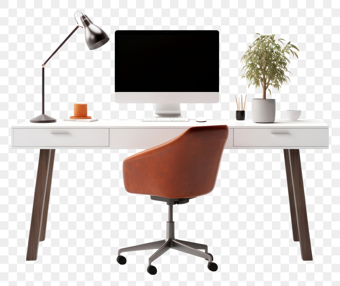 PNG Modern working table furniture | Premium PNG - rawpixel