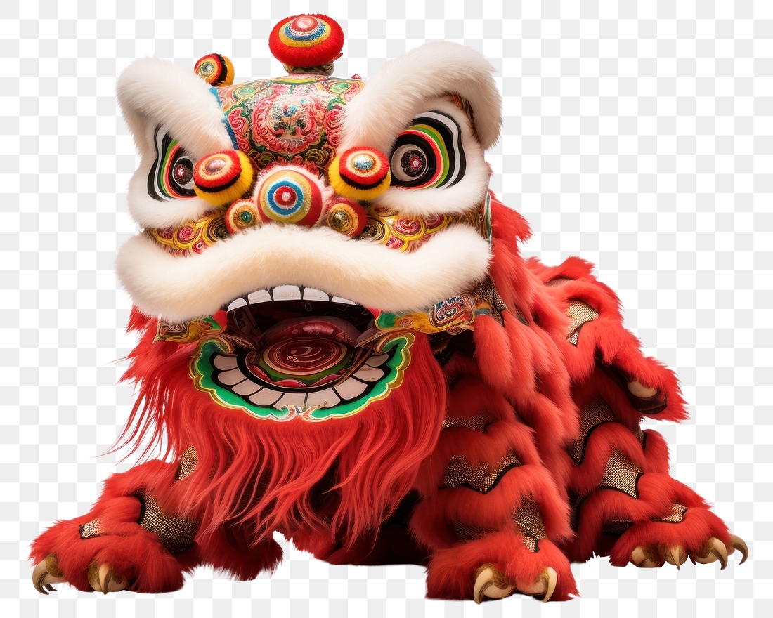 PNG Chinese lion dance festival | Free PNG - rawpixel