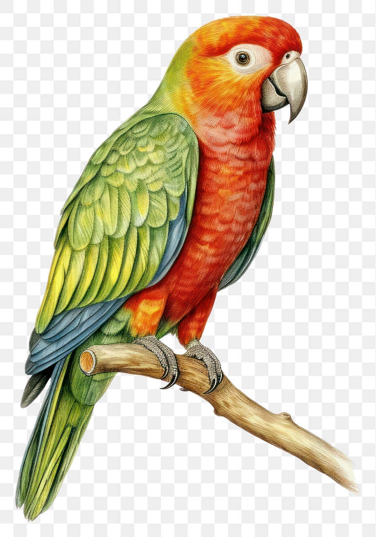 PNG Parot drawing parrot animal | Premium PNG - rawpixel