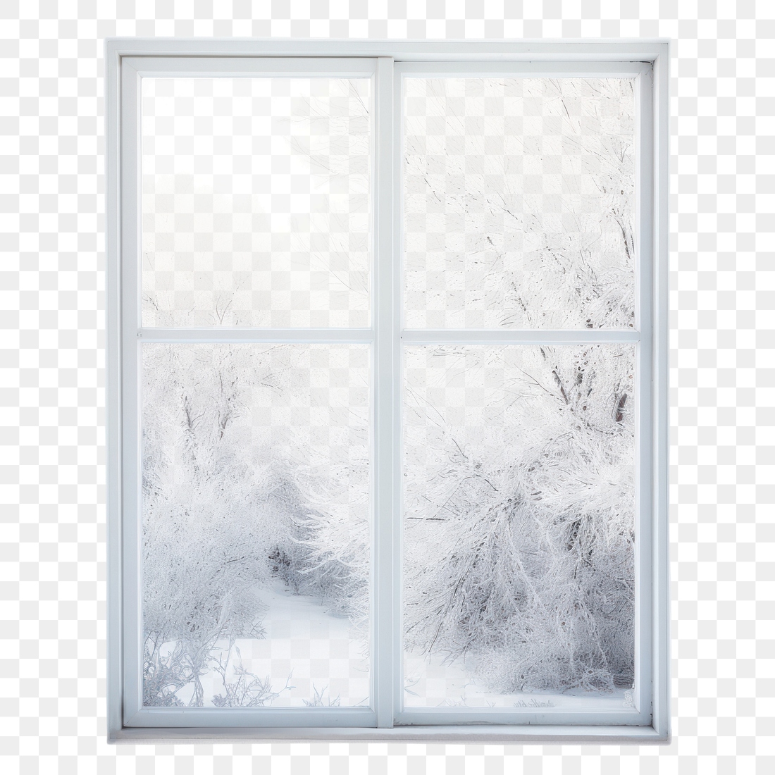 PNG Frosted window nature white | Premium PNG - rawpixel