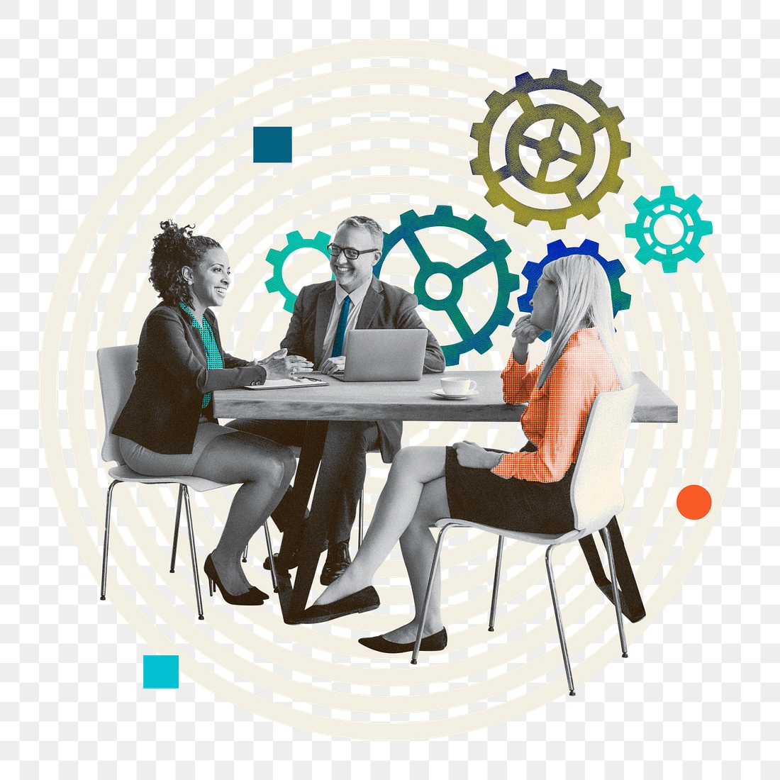 PNG business team meeting, business | Premium PNG - rawpixel