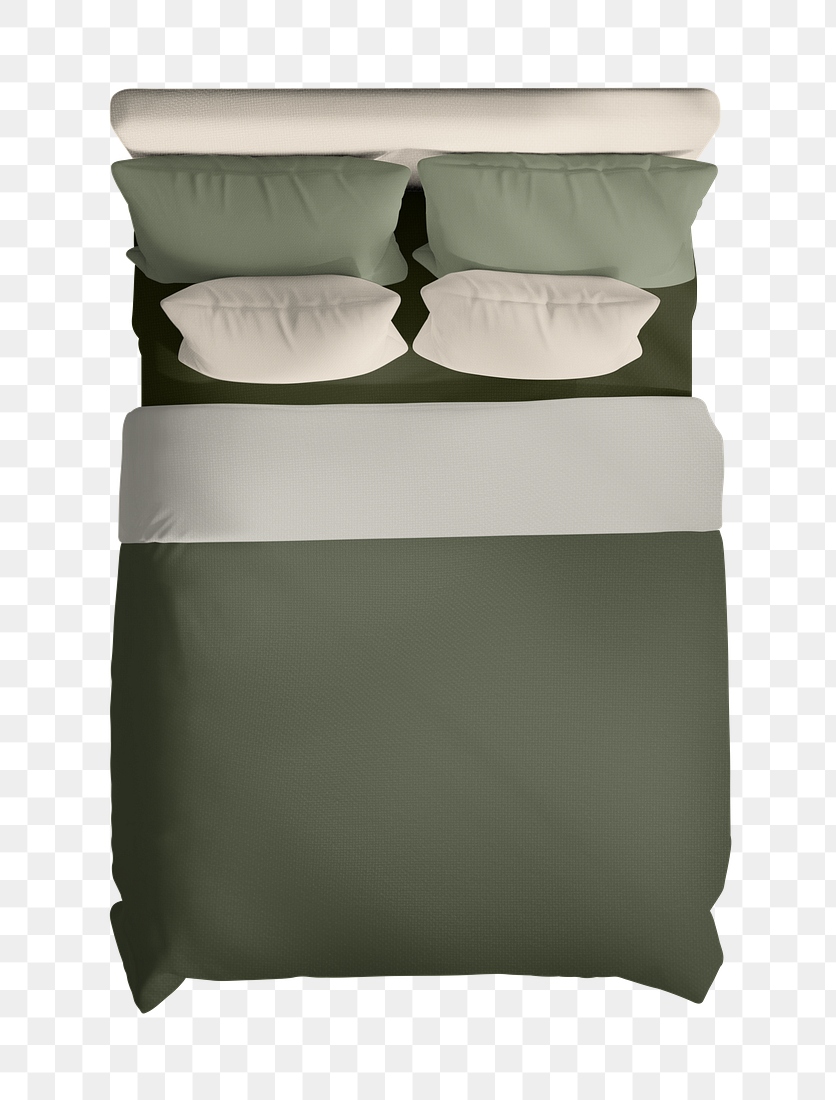 Bed duvet png, design element, | Premium PNG - rawpixel