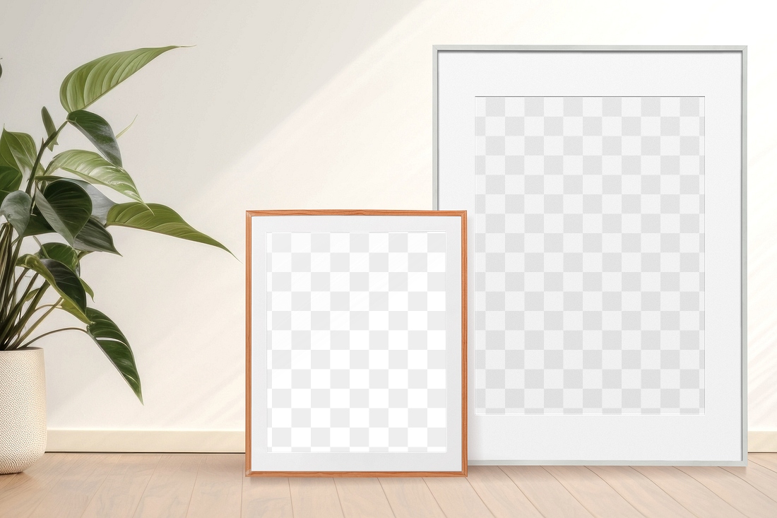 PNG Scandinavian picture frame, transparent | Free PNG - rawpixel