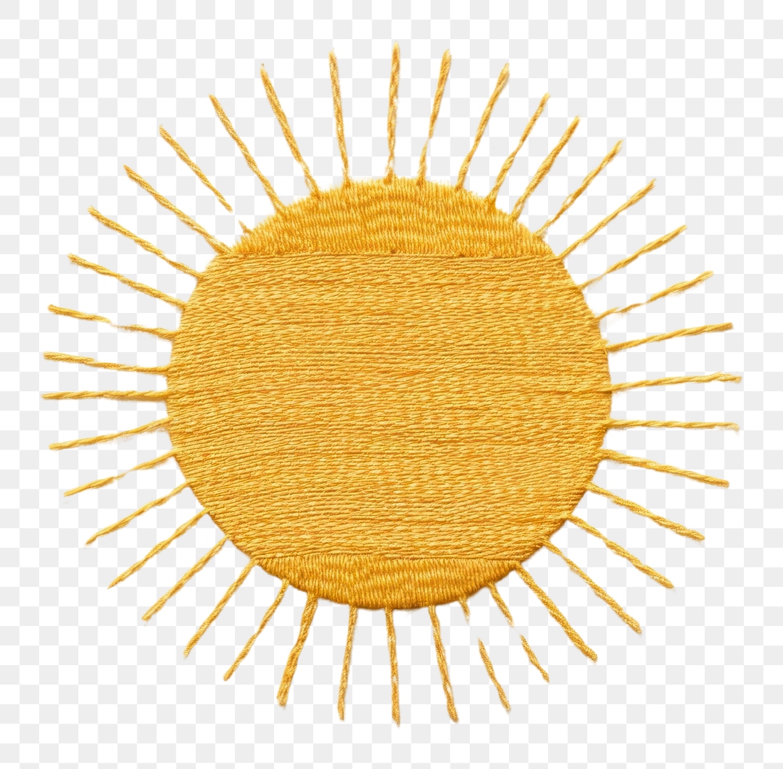 PNG Sun embroidery pattern creativity | Free PNG - rawpixel