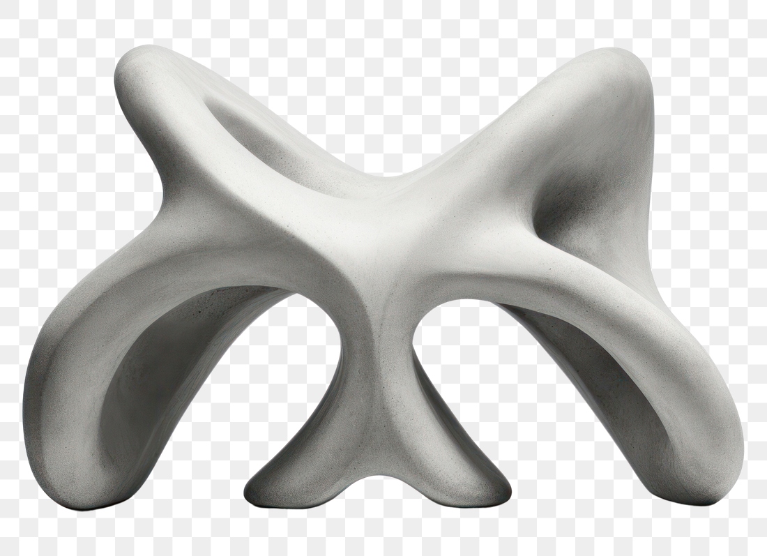 PNG Geometry biomorphic sculpture shape | Free PNG - rawpixel