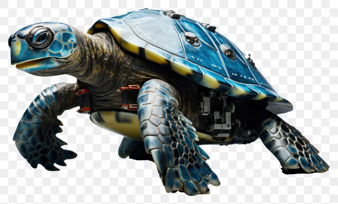 PNG Cyborg sea turtle reptile | Premium PNG - rawpixel