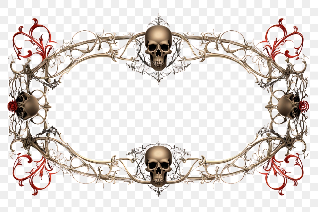 PNG Gothic ornament frame accessories | Premium PNG - rawpixel