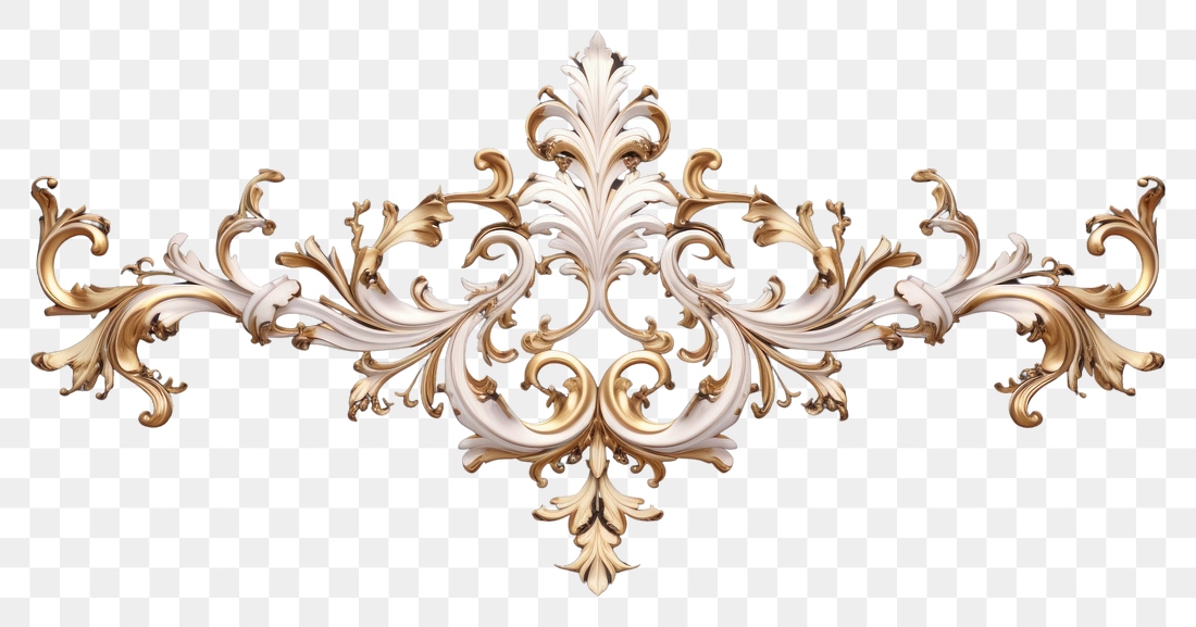 PNG Rococo ornament frame graphics | Free PNG - rawpixel