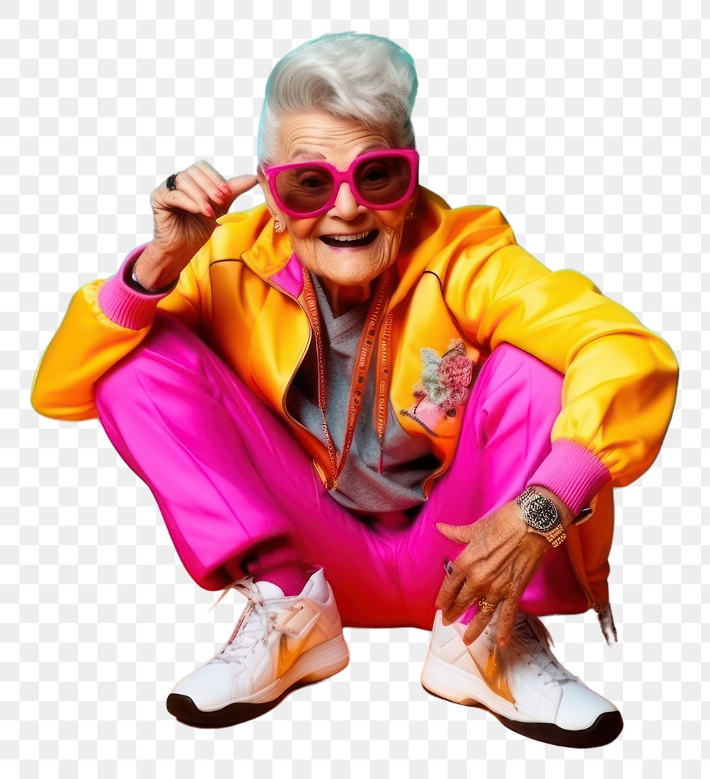 PNG Funny grandmother portraits adult | Free PNG - rawpixel