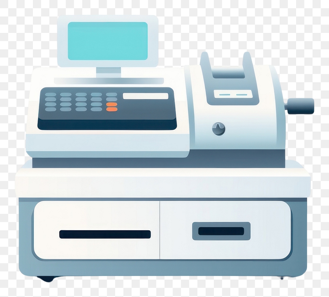PNG cashier icon printer machine | Premium PNG - rawpixel