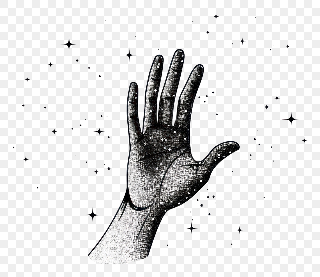 PNG Magic hand drawing sketch | Free PNG - rawpixel