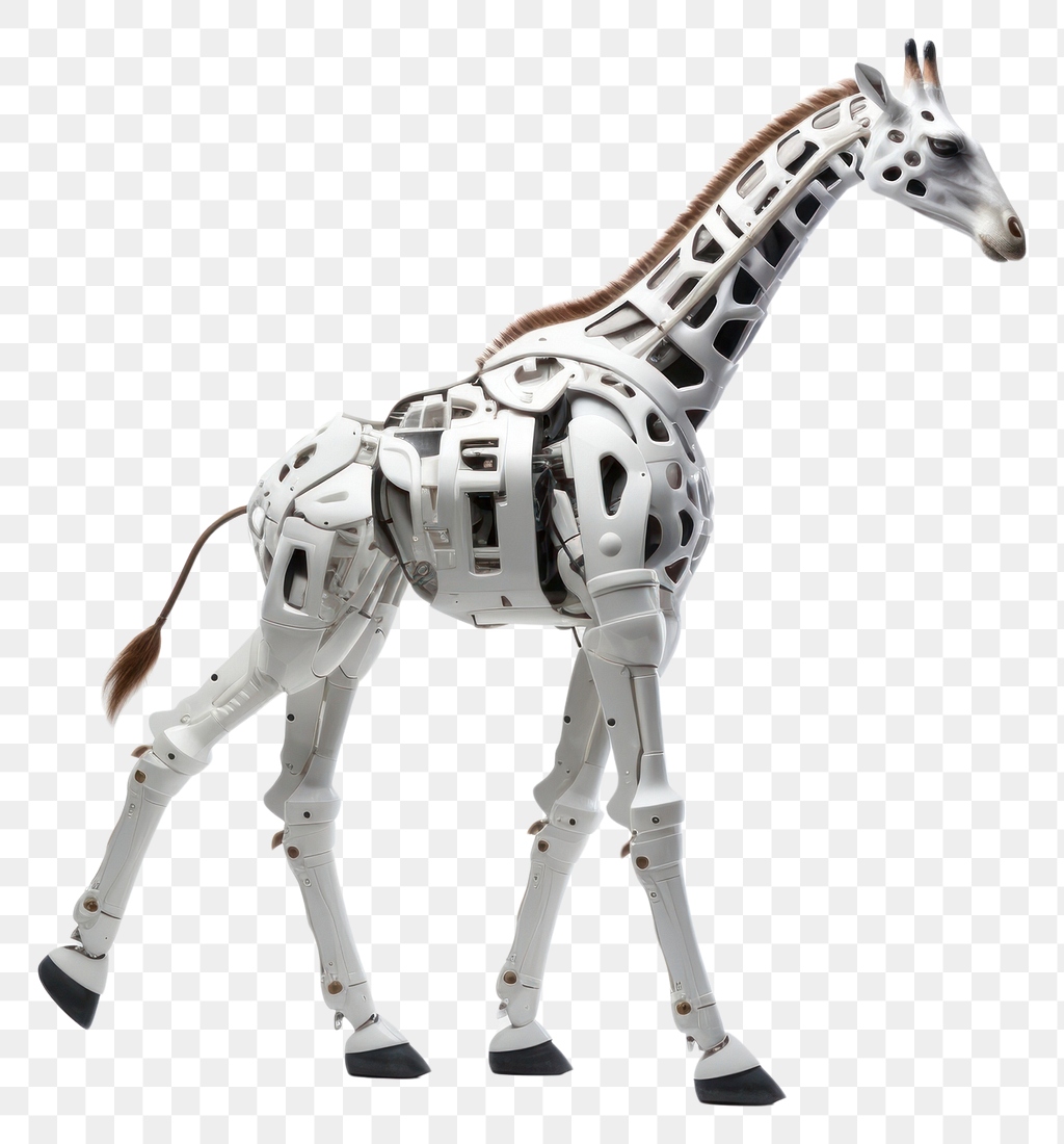 PNG Cyborg giraffe animal mammal | Premium PNG - rawpixel
