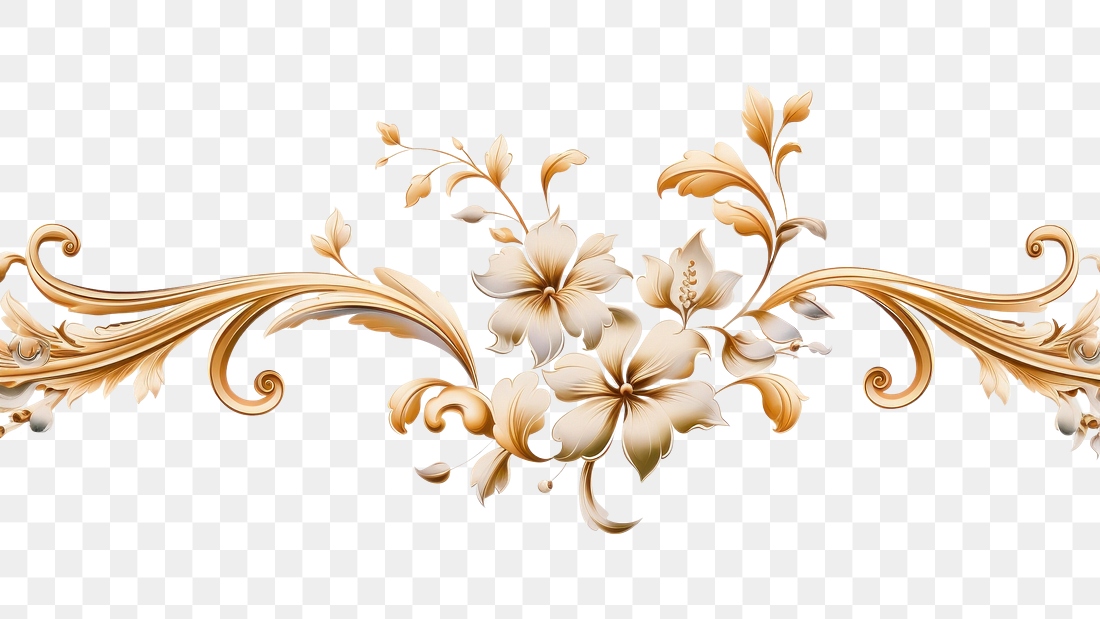 PNG Luxury floral pattern ornate | Free PNG - rawpixel