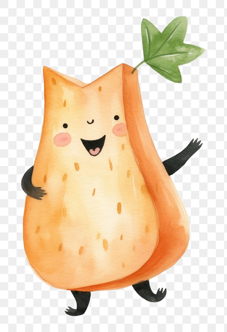 PNG Cut half papaya dancing | Free PNG - rawpixel