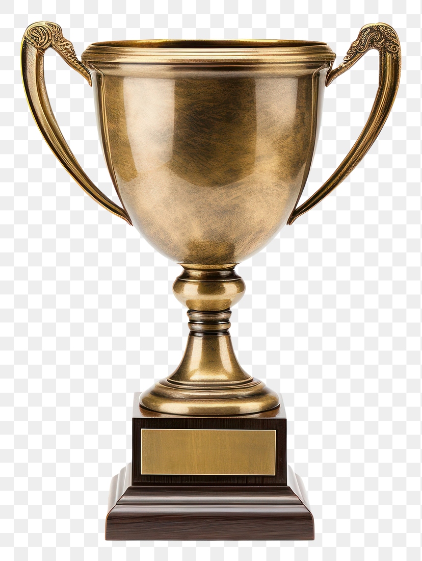 PNG Trophy mockup Dirty Paper | Premium PNG - rawpixel