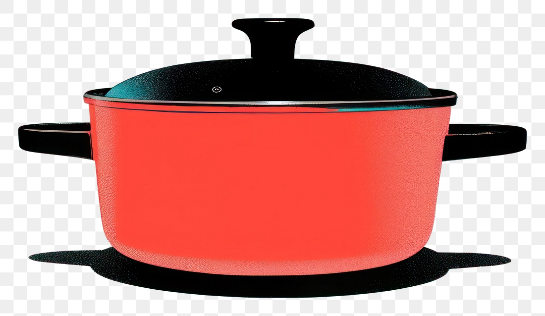 PNG Silkscreen cooking pot appliance | Premium PNG - rawpixel