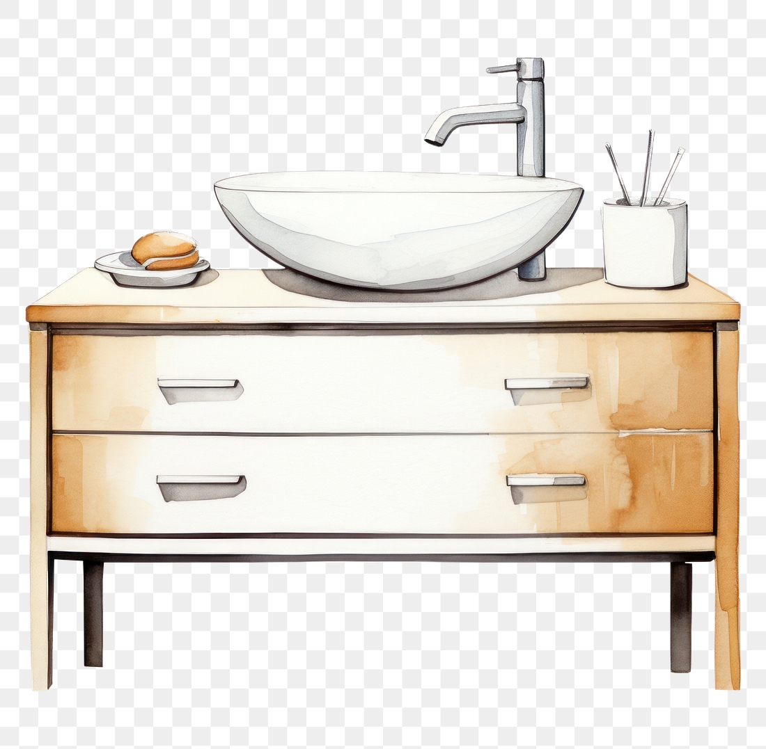 PNG Bathroom Vanity Mirror furniture | Free PNG - rawpixel