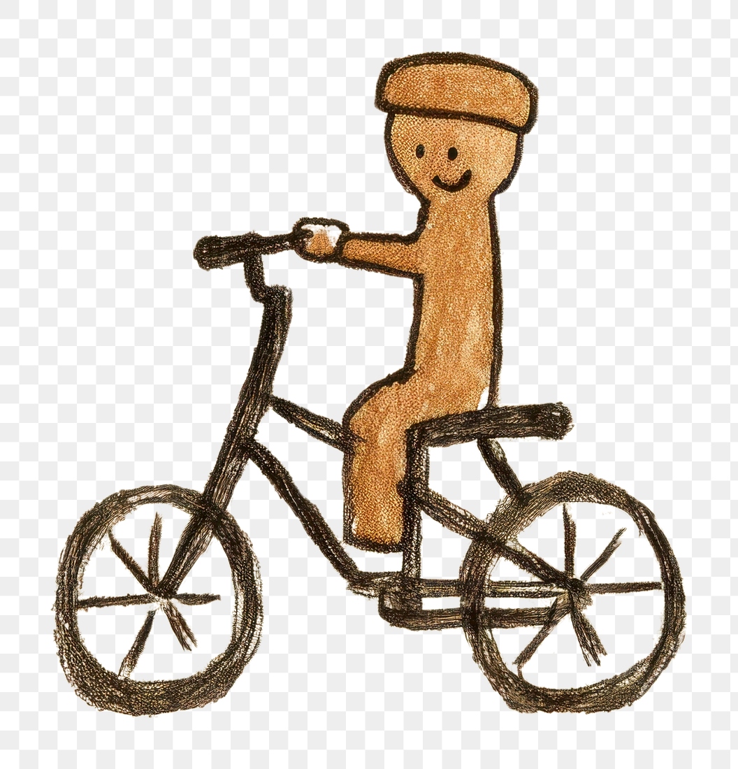 PNG Man ride bicycle vehicle | Free PNG - rawpixel