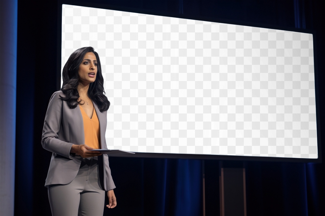 Business presentation screen png mockup | Premium PNG - rawpixel