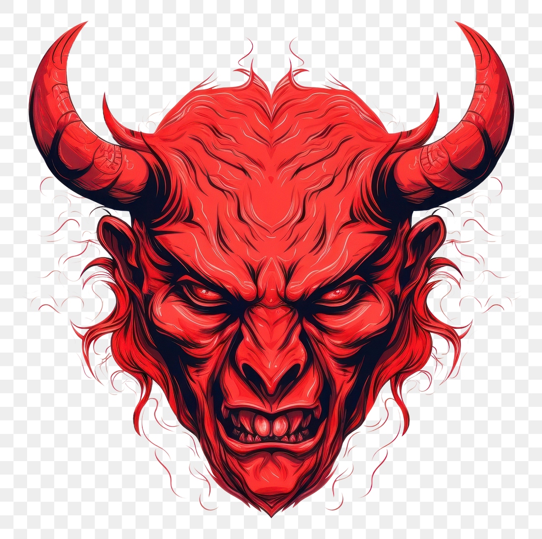 PNG Devil drawing representation creativity | Free PNG - rawpixel