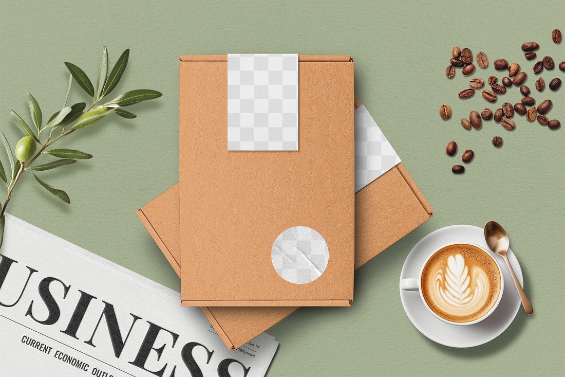 Box label png product mockup, | Premium PNG - rawpixel