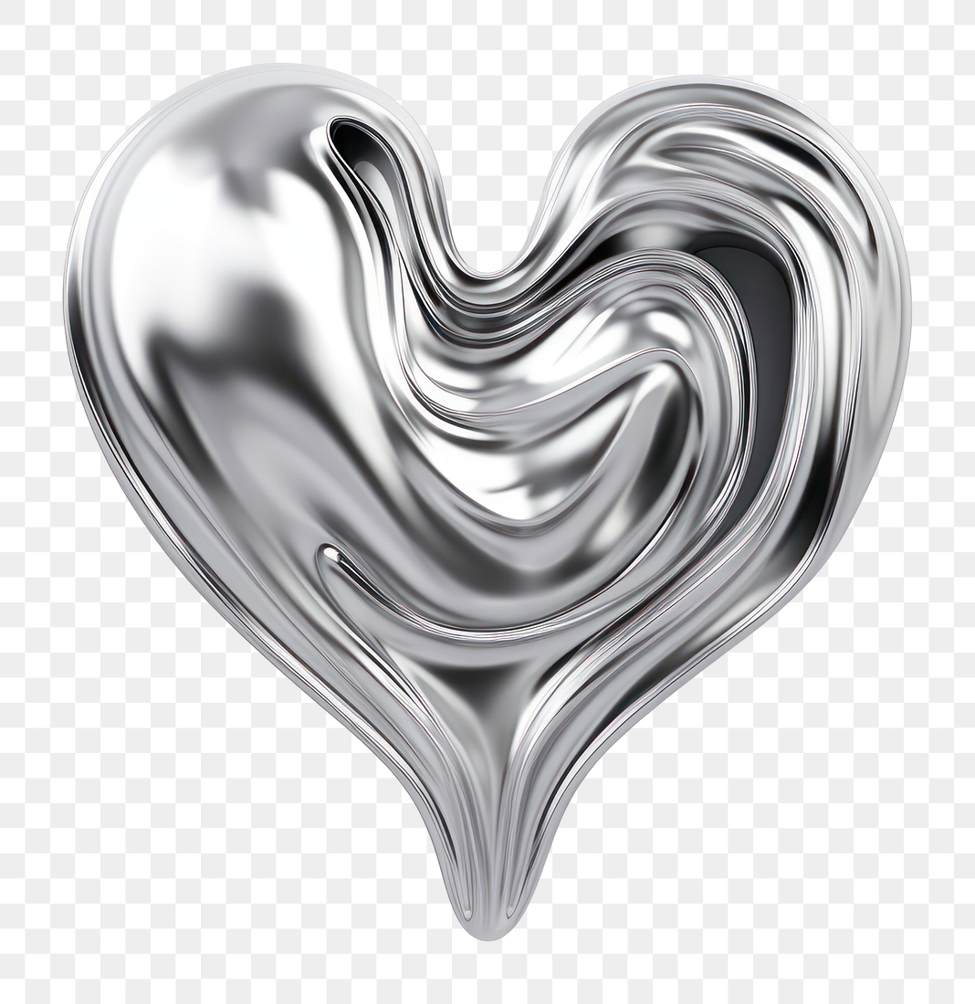 PNG heart backgrounds silver shape | Free PNG - rawpixel